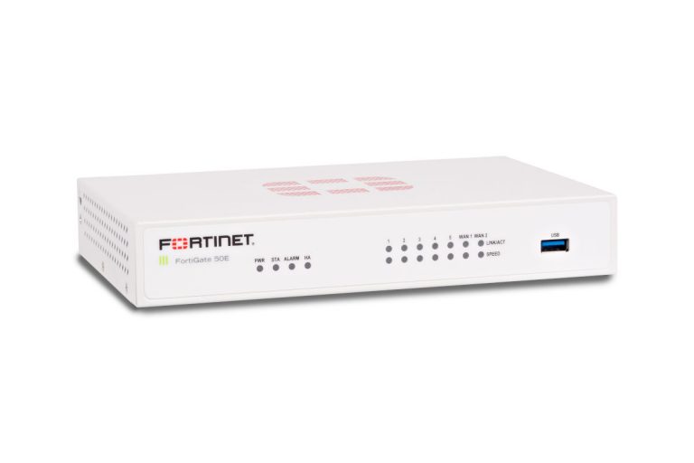Firewall Fortinet FortiGate 50E - solo Hardware (FG-50E) - Data Center 360