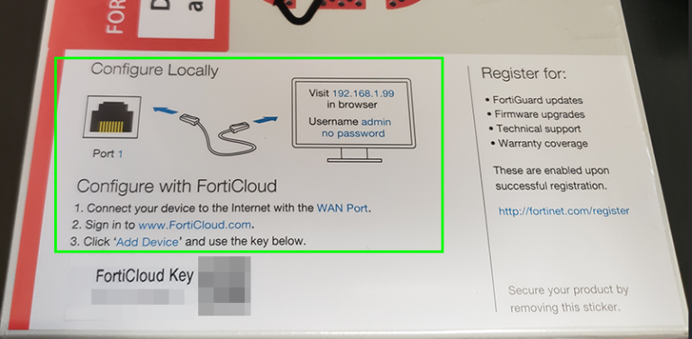 Cómo es el proceso para Registrar mi equipo/appliance Fortinet ? - Data ...