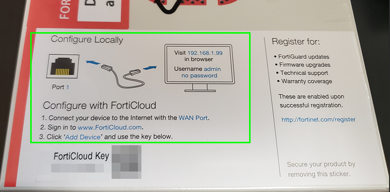 Cómo es el proceso para Registrar mi equipo/appliance Fortinet ? - Data ...